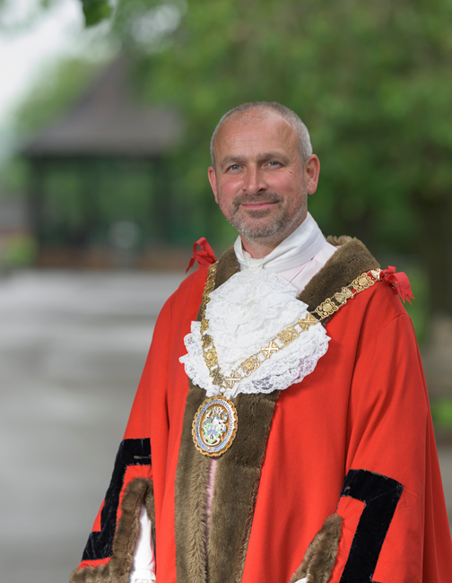 Cllr Simon Ward appointed Mayor of Rugby - Rugby Borough Council